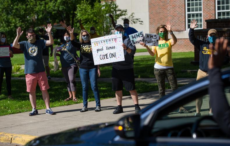 Photos: Huntington Middle School 8th Grade Parade Celebration ...