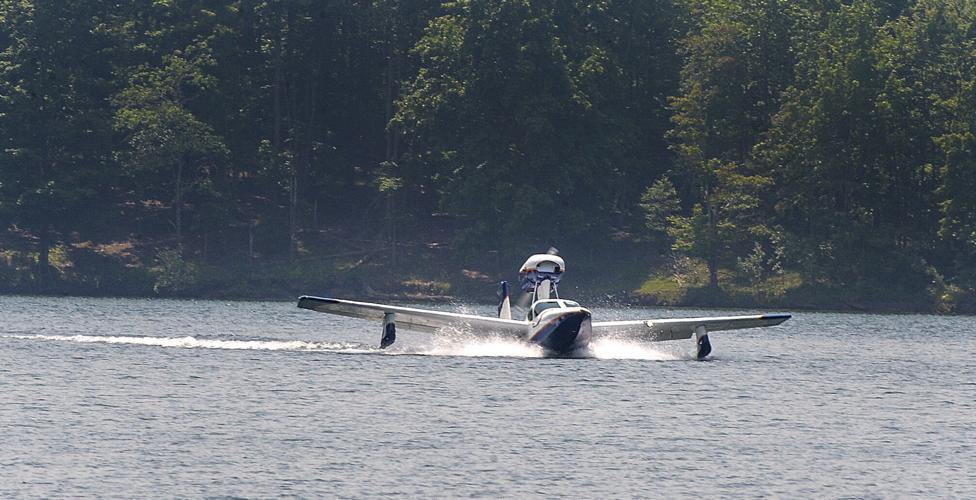 Seaplane pilot finds oceans of fun flying to sites on WV's rivers and ...