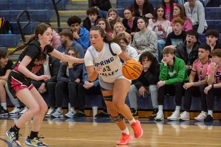 Prep girls basketball: Spring Valley's Hutchison hits 1K in rout of ...