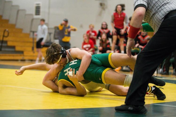 Photos: Cabell Midland wrestling team defeats Huntington High ...