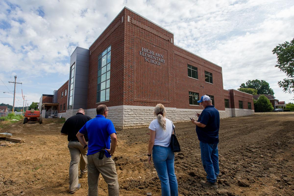 Photos: New Highlawn Elementary School nears completion | Multimedia ...