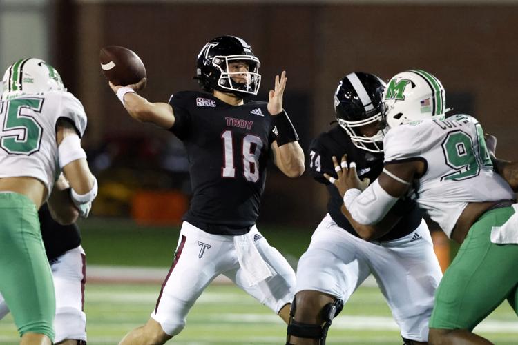 Photos: Marshall vs. Troy, football | Multimedia | herald-dispatch.com