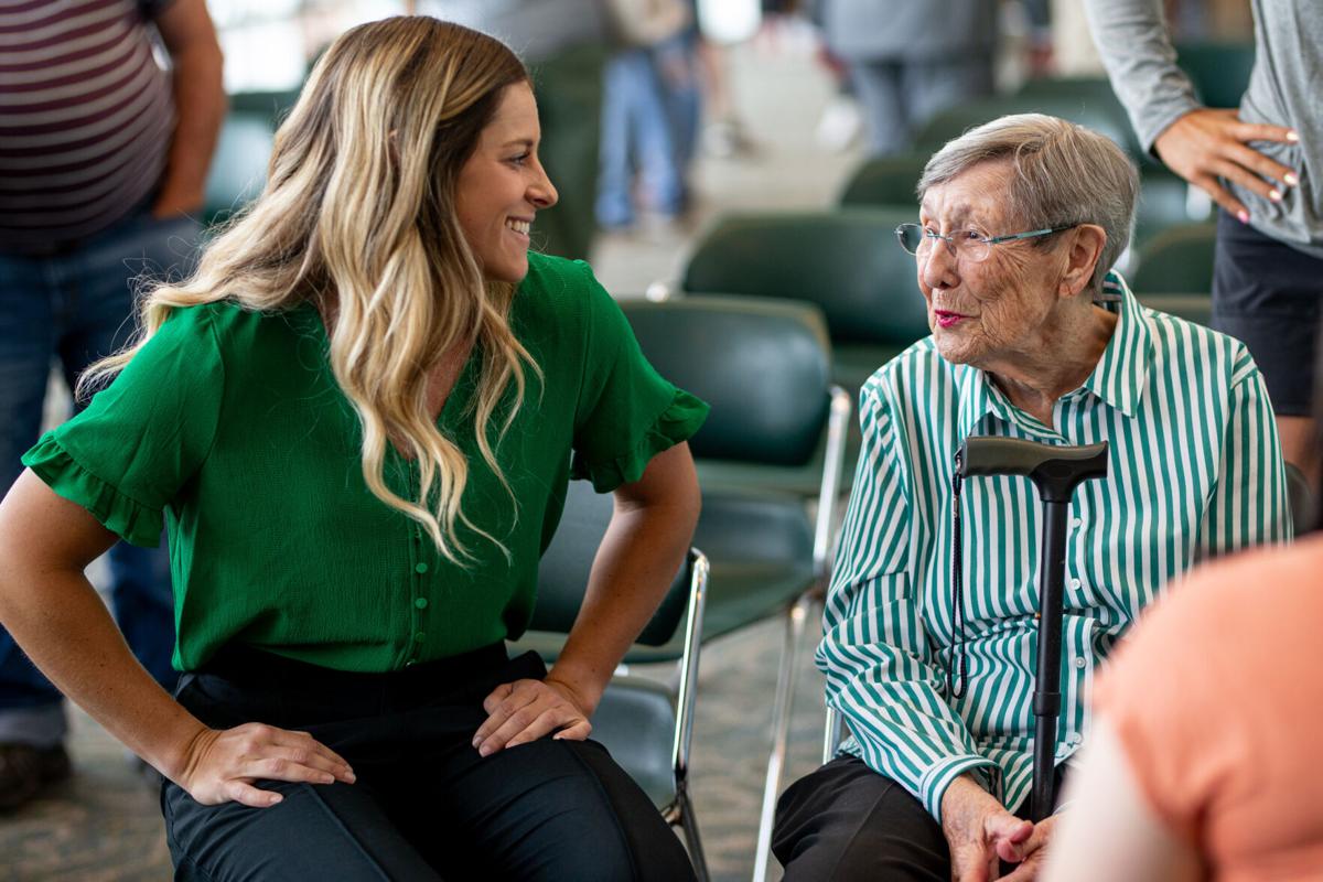 Photos: Morgan Zerkle introduced as new softball coach at Marshall ...