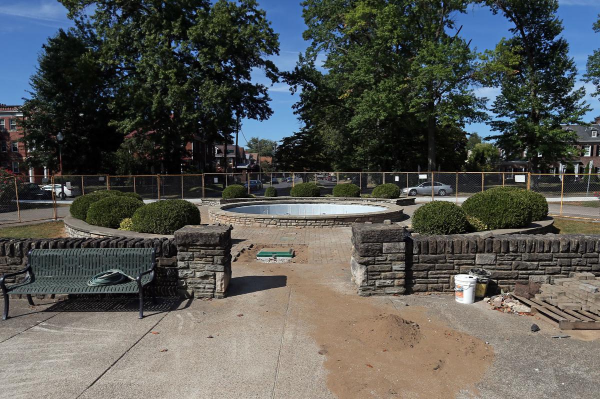 Renovation continues on Ritter Park fountain | News | herald-dispatch.com