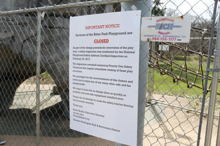 Ritter Park playground area closed after failed inspection | Recent ...