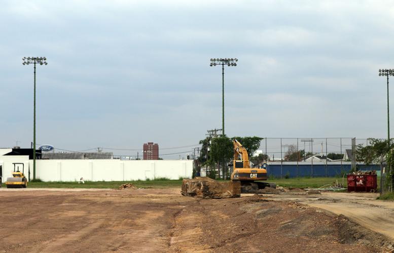 Photos: Creation of Hoops Family Field at Veteran's Memorial Soccer ...
