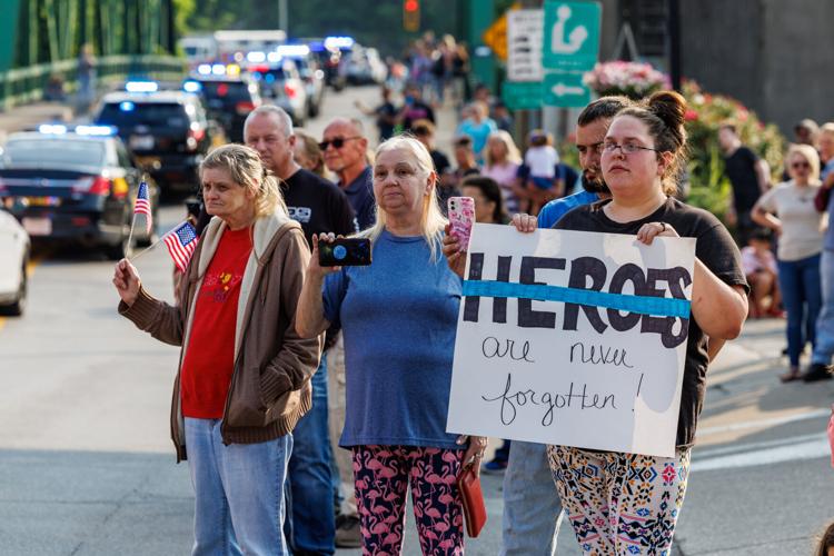 Slain State Police Sgt. Cory Maynard remembered at memorial in Mingo ...