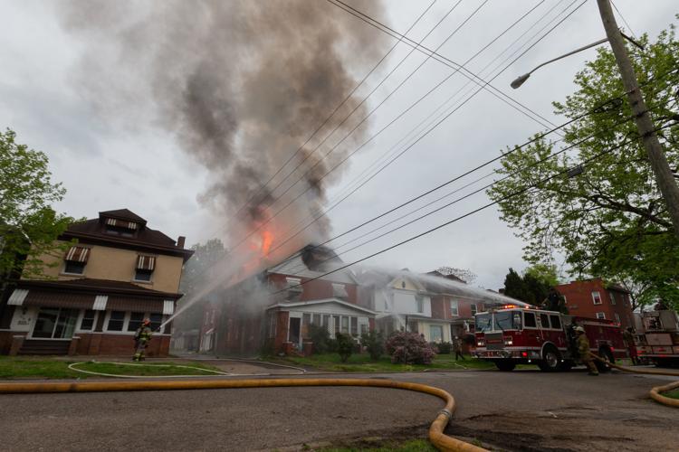 Crews battle fire at unoccupied Huntington house | News | herald ...