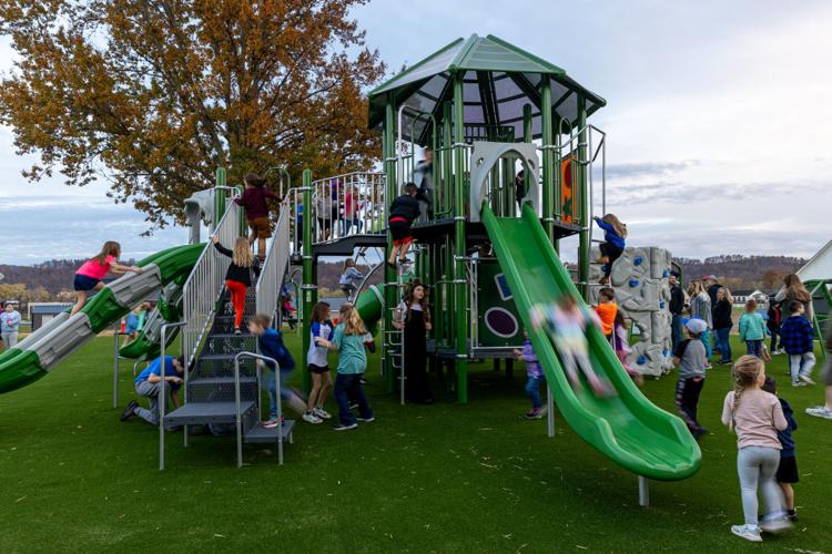 Inclusive playground, four years in the making, opens at Fairland East ...
