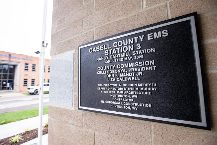 Photos: Ribbon cutting conducted for Cabell County EMS Nancy Cartmill ...