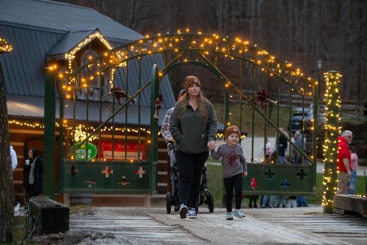 Families add a visit to Heritage Farm’s Christmas Village to holiday ...