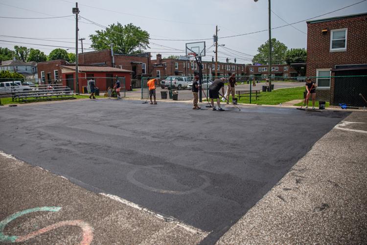 Court resurfacing at Scott Community Center aims to bring back summer ...