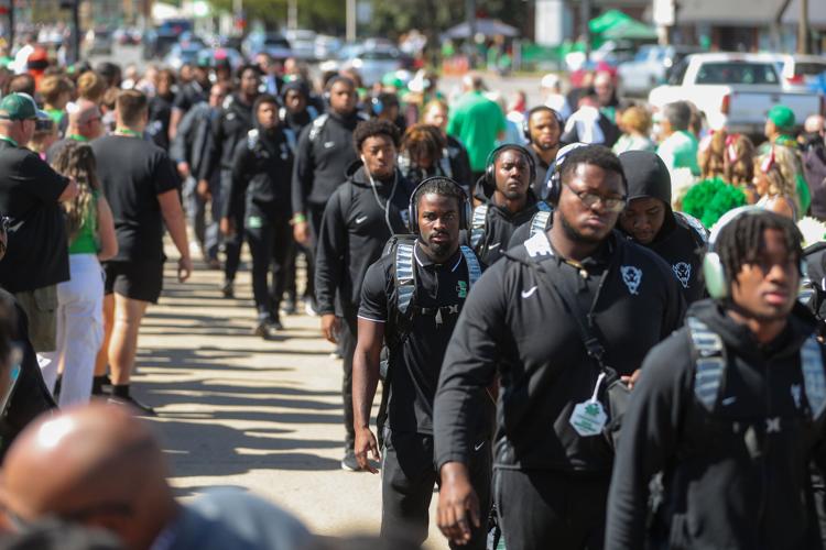 Photos: Marshall fans tailgate before Appalachian State game ...