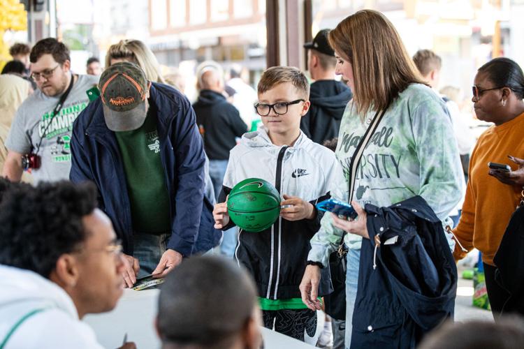 Marshall basketball kicks off with outdoor event | News | herald ...