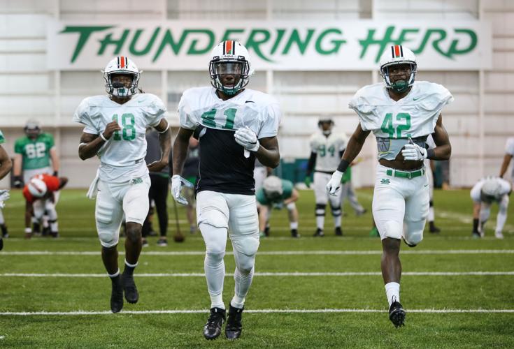 Photos: Marshall Spring Football Practice, Saturday | Multimedia ...