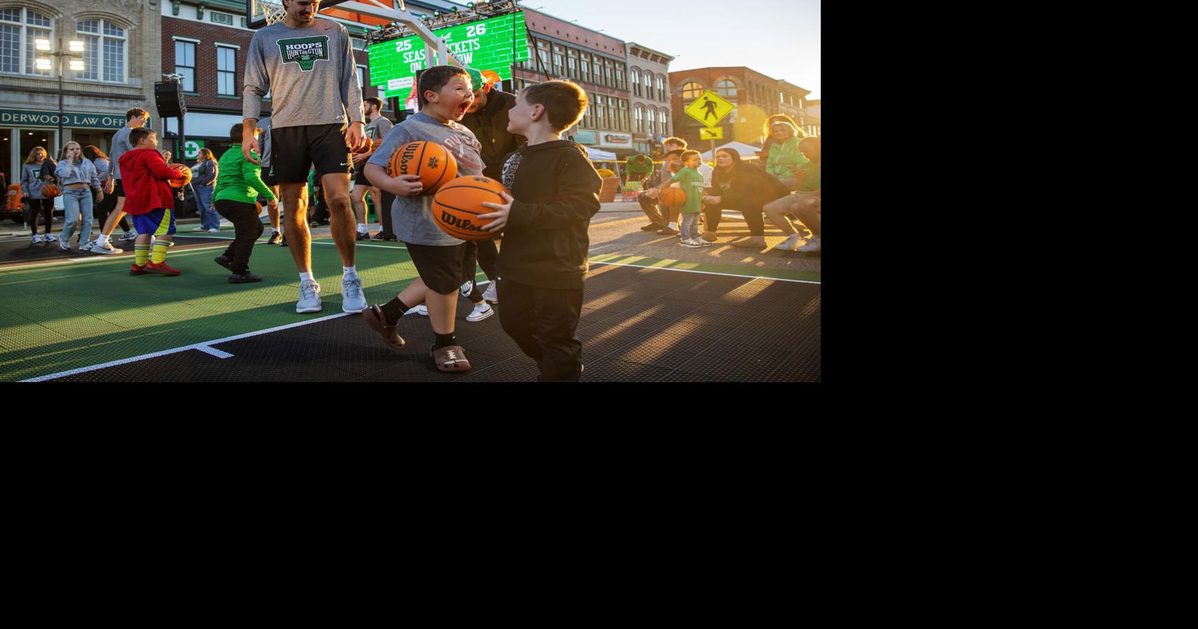 Marshall hosts fourth annual Hoops in Huntington event | Marshall ...