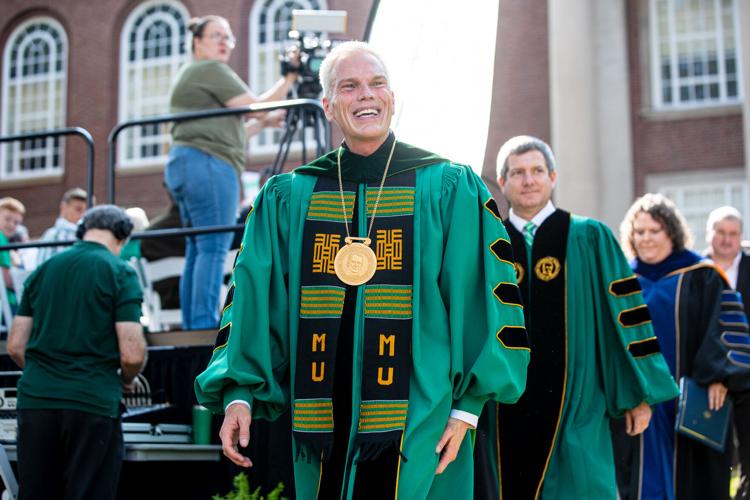 Investiture ceremony makes Smith era official at Marshall University ...