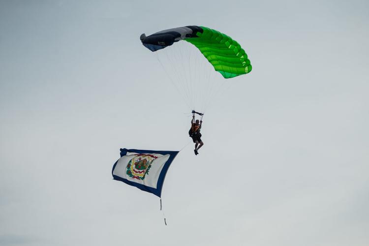 Photos: WV Sky Divers land at Fly In Cafe during 4th of July ...