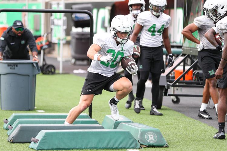 Photos: Marshall football conducts first day of practice | Multimedia ...