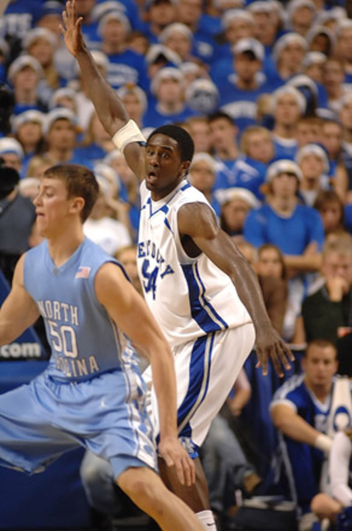 Gallery: Patrick Patterson, Wildcats battle No. 1 UNC | Multimedia ...
