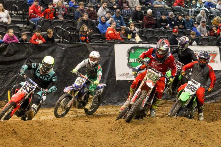 Photos: Motocross riders compete at Tri-State MX Indoor Championship ...