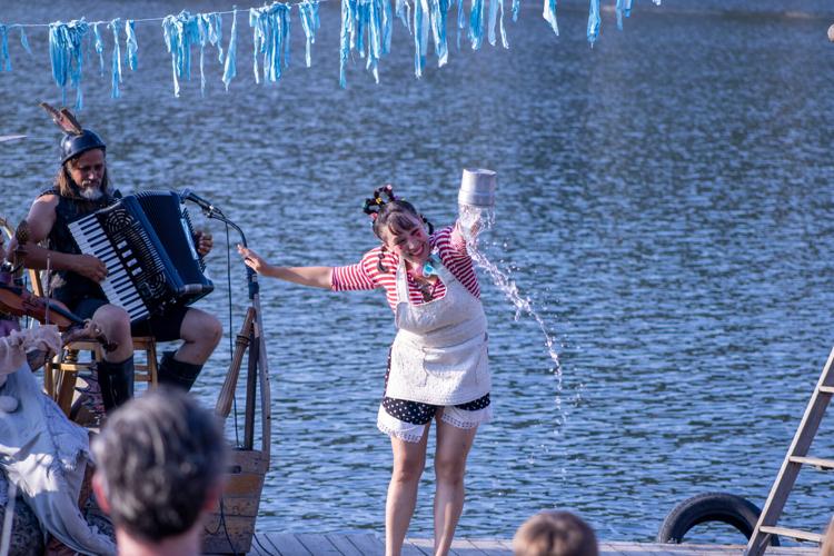 Photos: Flotsam River Circus performs in Huntington | Photos News ...