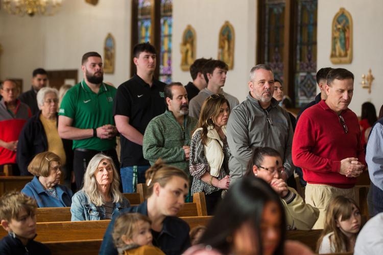Photos: Ash Wednesday observance at St. Joseph Catholic Church ...