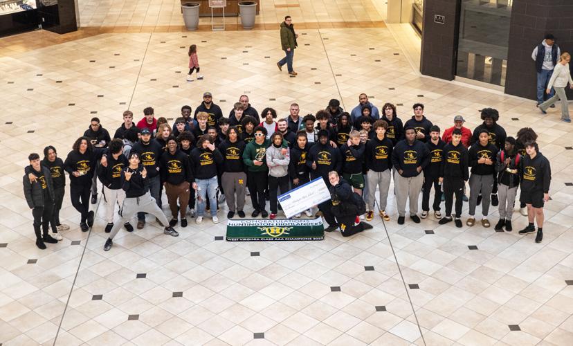 HHS football team honored at Huntington Mall | News | herald-dispatch.com