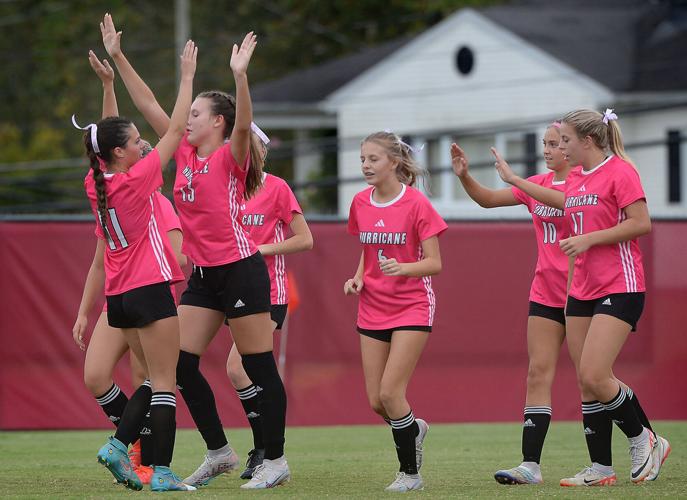 Prep girls soccer: Hurricane handles Huntington 4-1 to win MSAC title ...