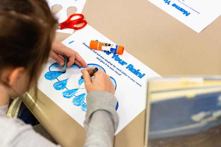 Children wrap up the month with 'April showers' themed library event ...