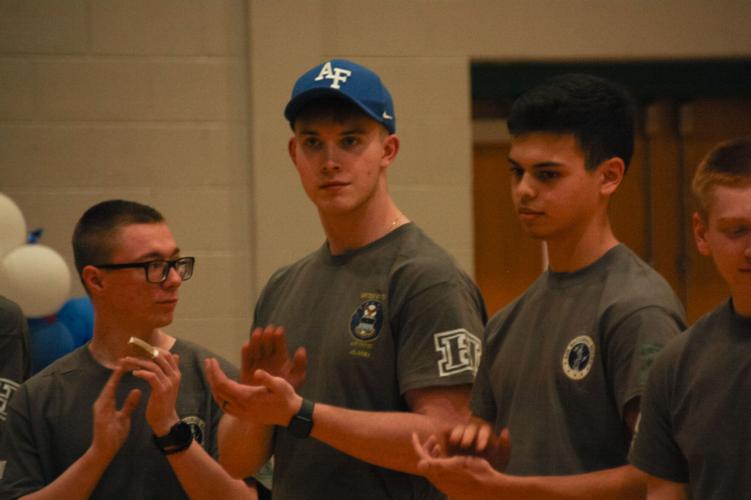 HHS honors 18 students enlisting in military | News | herald-dispatch.com