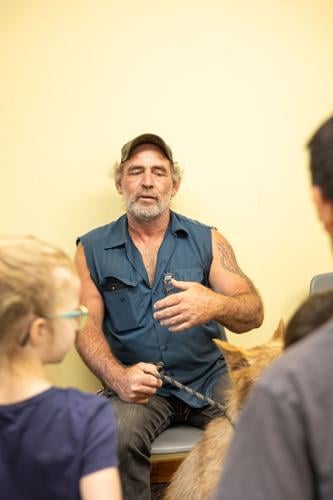 Southern Ohio Wolf Sanctuary brings wolf to Cabell libraries | News ...