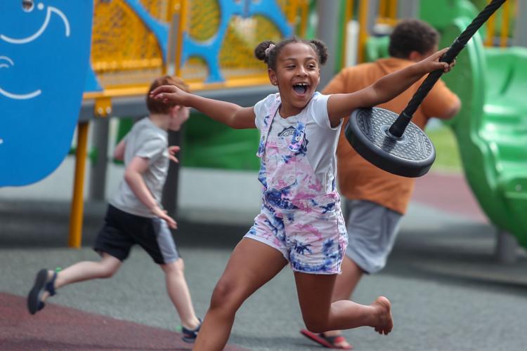 St. Cloud Commons’ splash pad opens in time for summer | News | herald ...