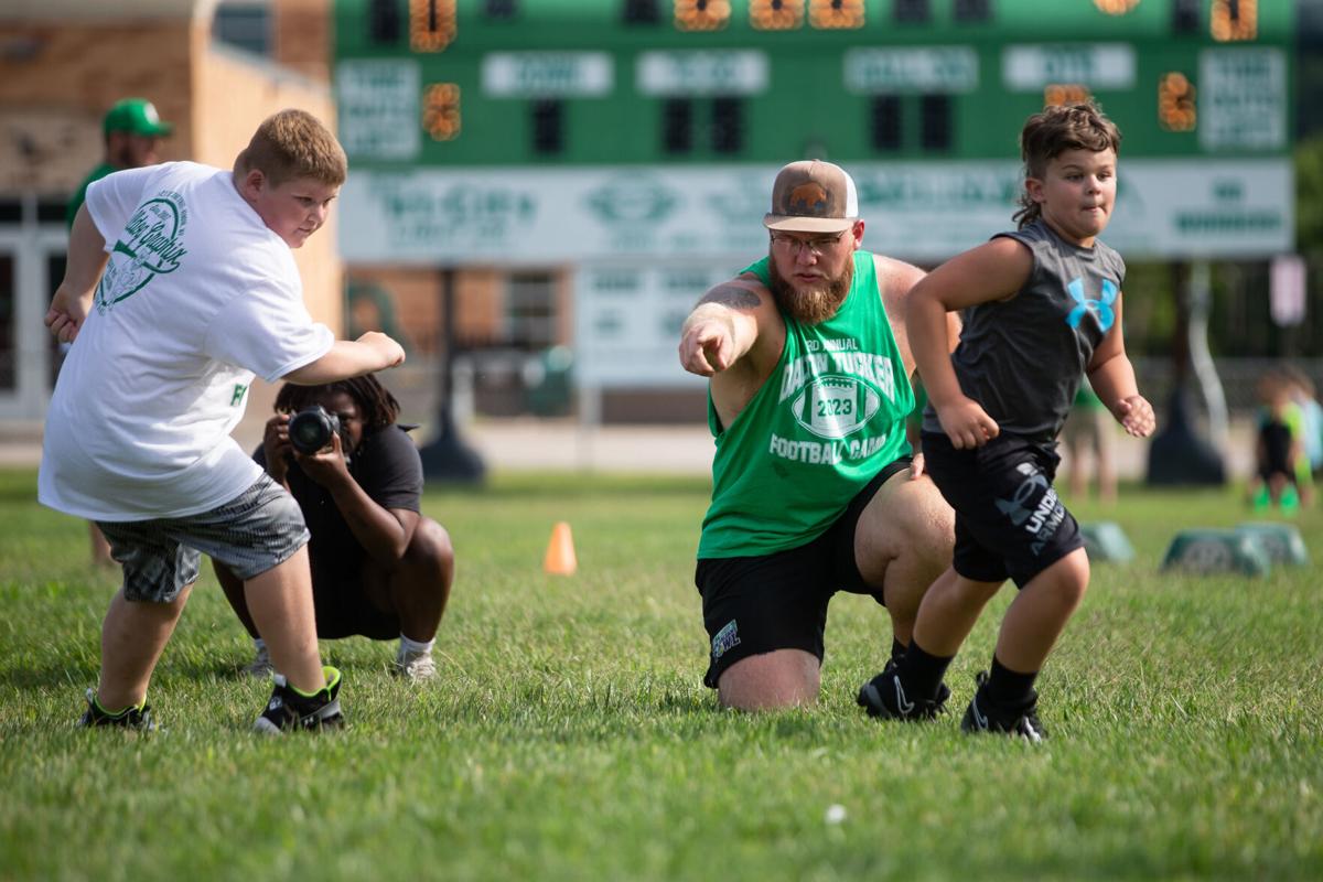 Tucker brings free football to youngsters with camp at C-K | Sports ...