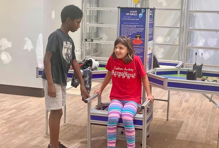 Mobile science exhibit welcomes Cabell County students | News | herald ...
