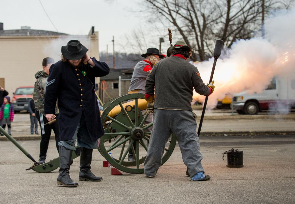 Photos: Civil War cannon firing at Grace Christian School | Multimedia ...