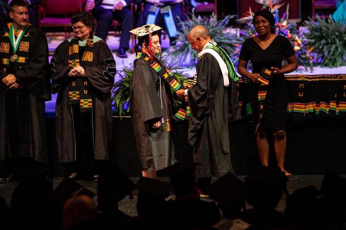 Marshall students participate in Donning of the Kente Graduation ...