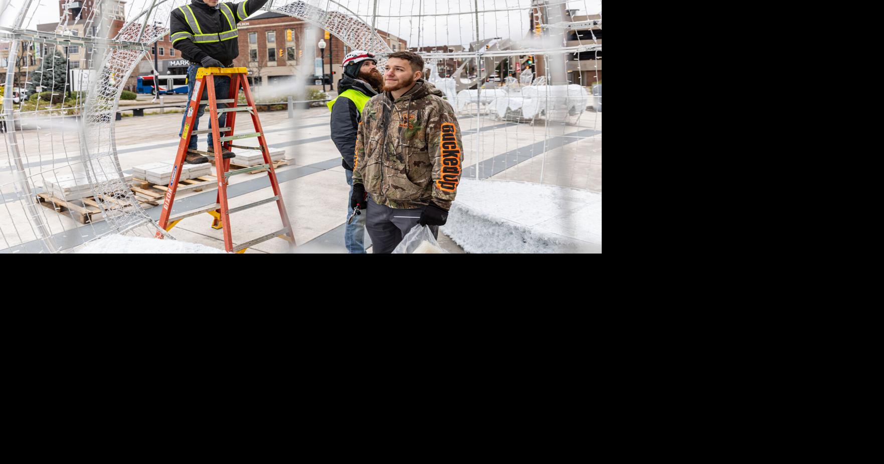 New holiday decorations to light up downtown Huntington | News | herald ...
