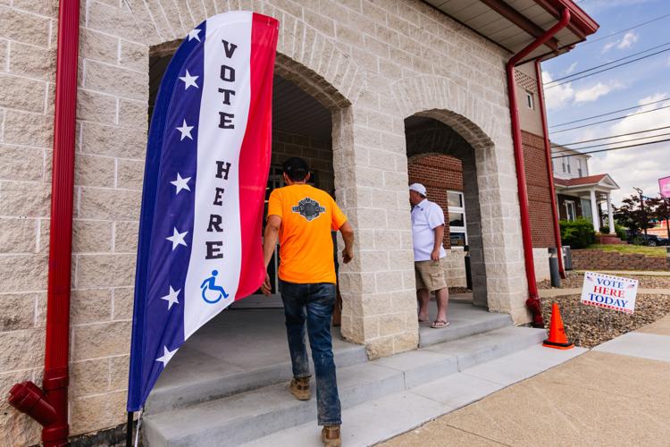 Kentucky voters take their turn at the polls for primary election ...