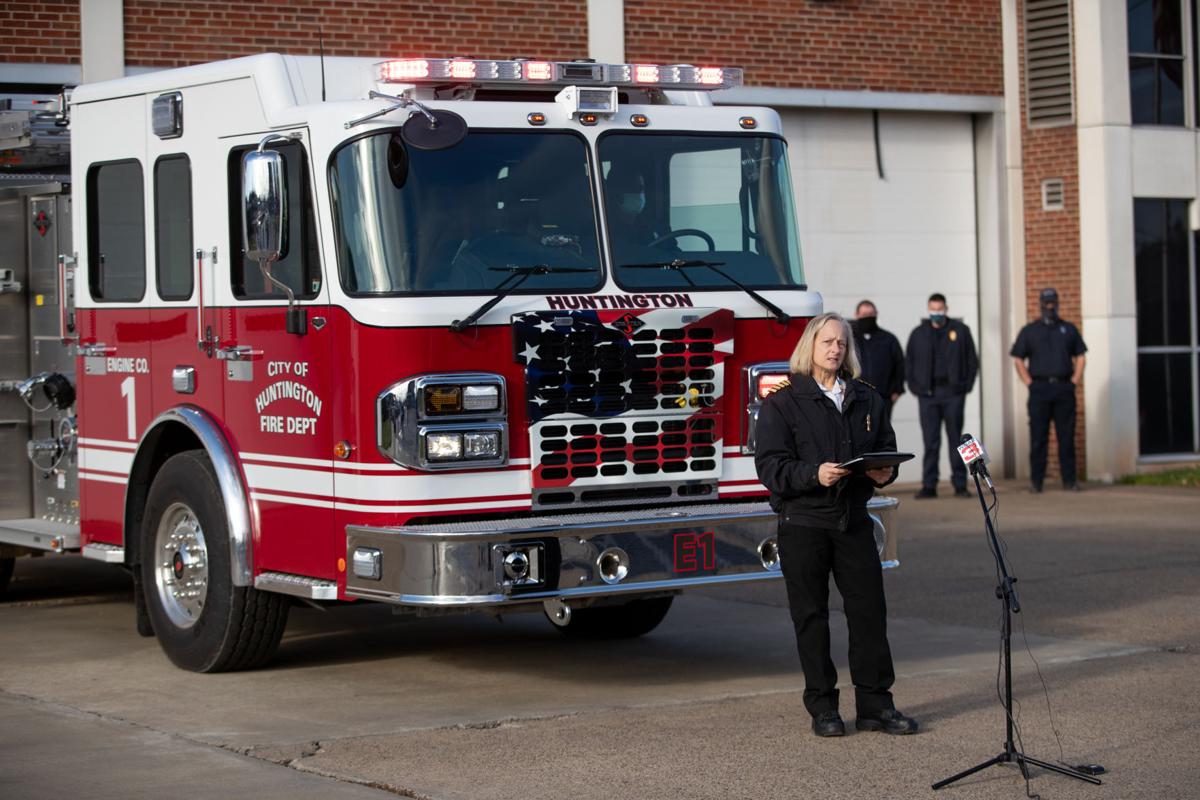 Huntington Fire Department unveils new truck, reflects on upgrades and ...