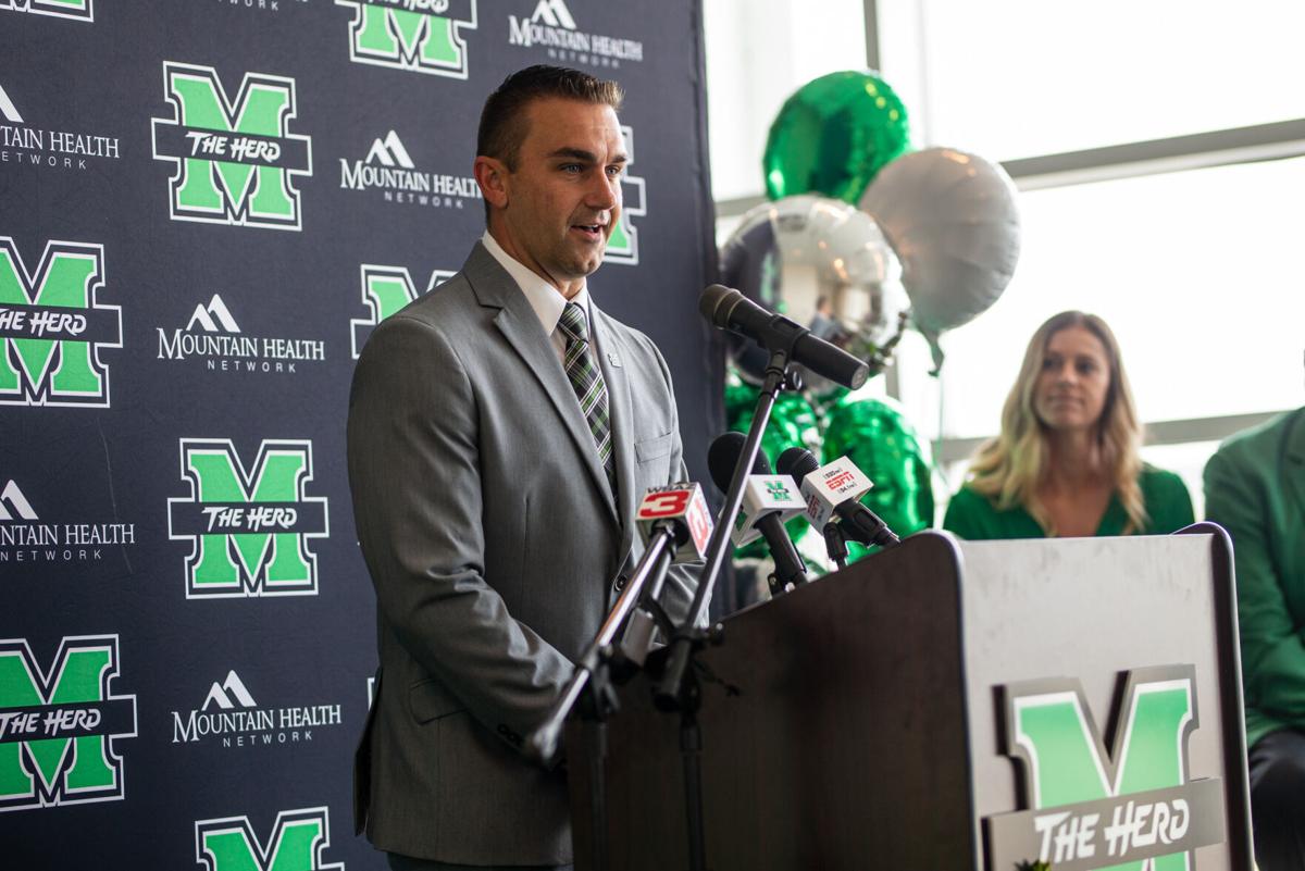 Photos: Morgan Zerkle introduced as new softball coach at Marshall ...