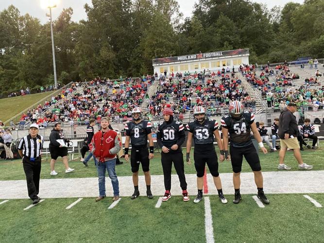 Cabell Midland honors Caudill in pregame ceremony | Sports | herald ...