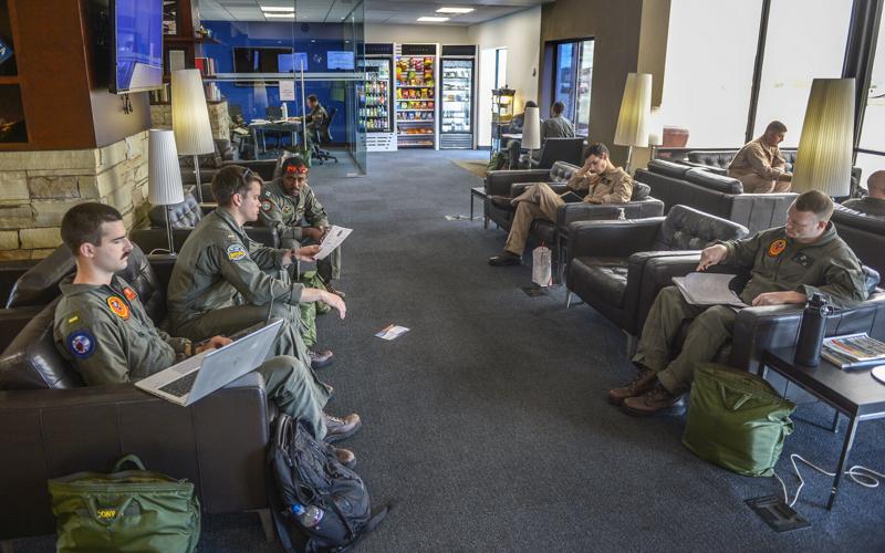 US Navy Training Squadron Two pilots at Yeager Airport | | herald ...