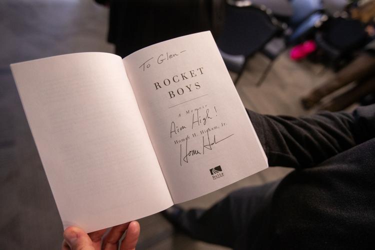 Photos: Bestselling author Homer Hickam visits Marshall | Multimedia ...