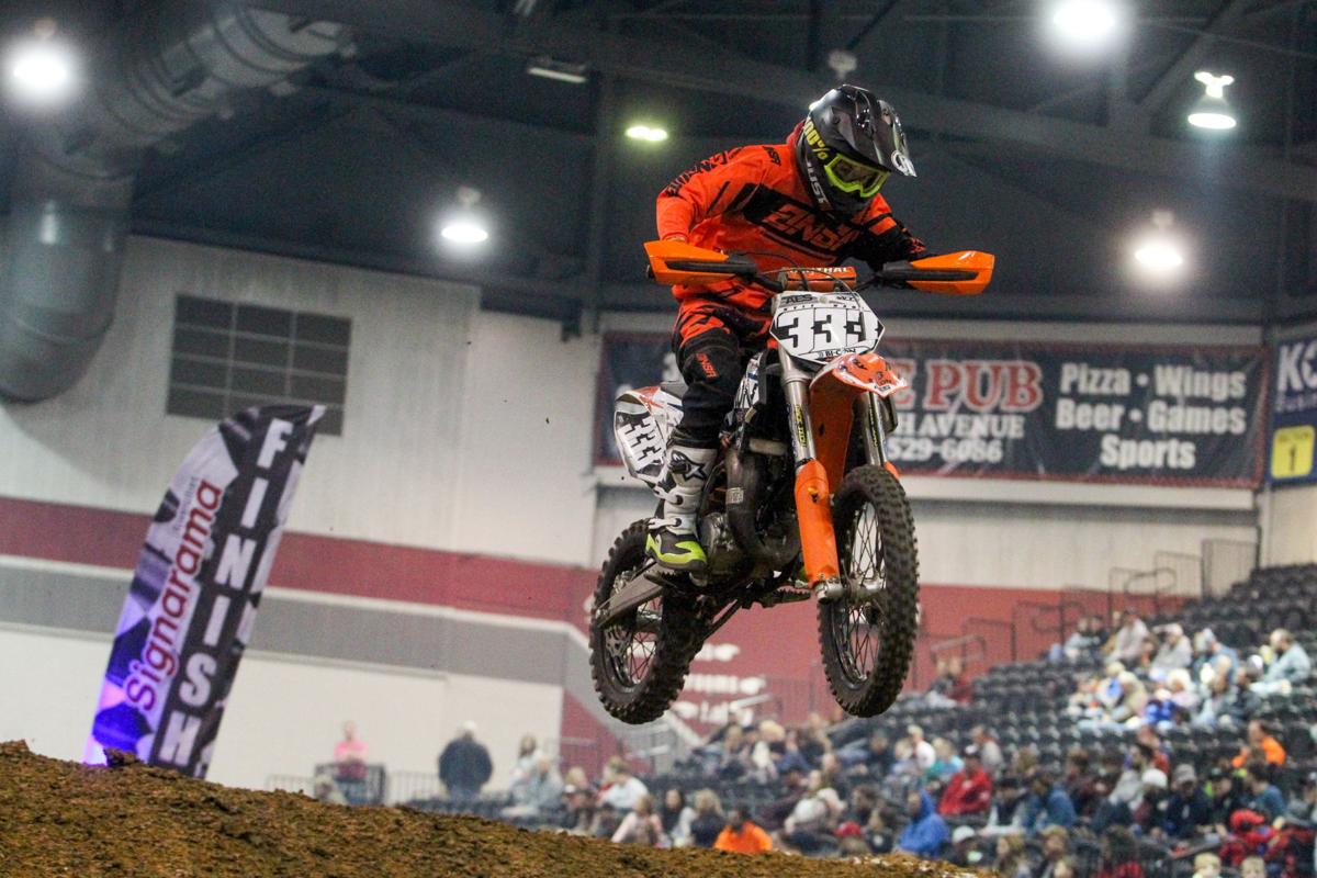 Photos: Motocross riders compete at Tri-State MX Indoor Championship ...