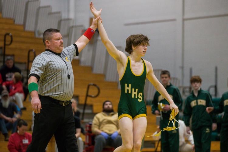 Photos: Cabell Midland wrestling team defeats Huntington High ...