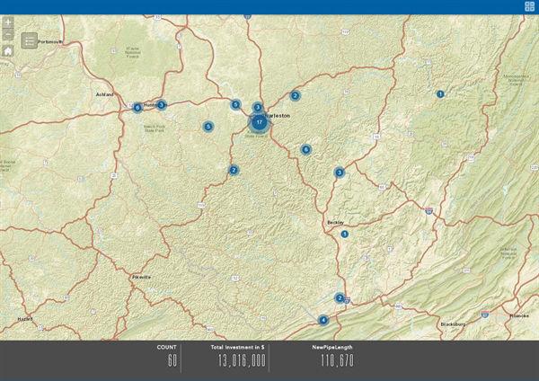 WV American Water launches infrastructure upgrade map | Business ...