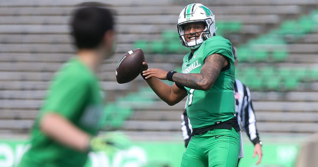 Jalen Slappy and Carlos Del-Rio Wilson seek improvement | Marshall ...