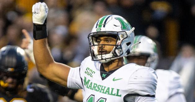 J.J. Roberts has potential to be taken in NFL Draft | Marshall Sports ...