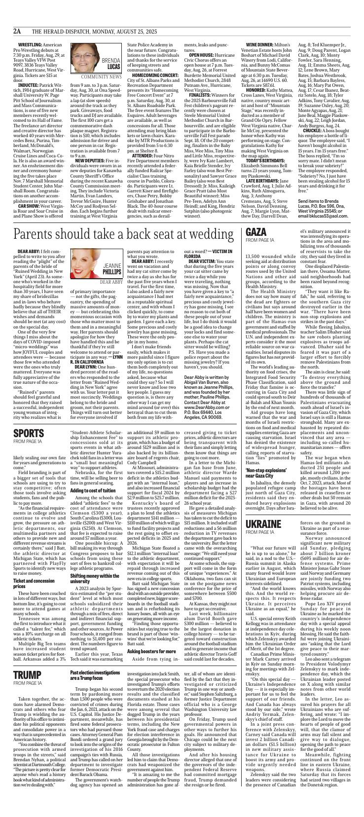 Page A1 | e-Edition | herald-dispatch.com